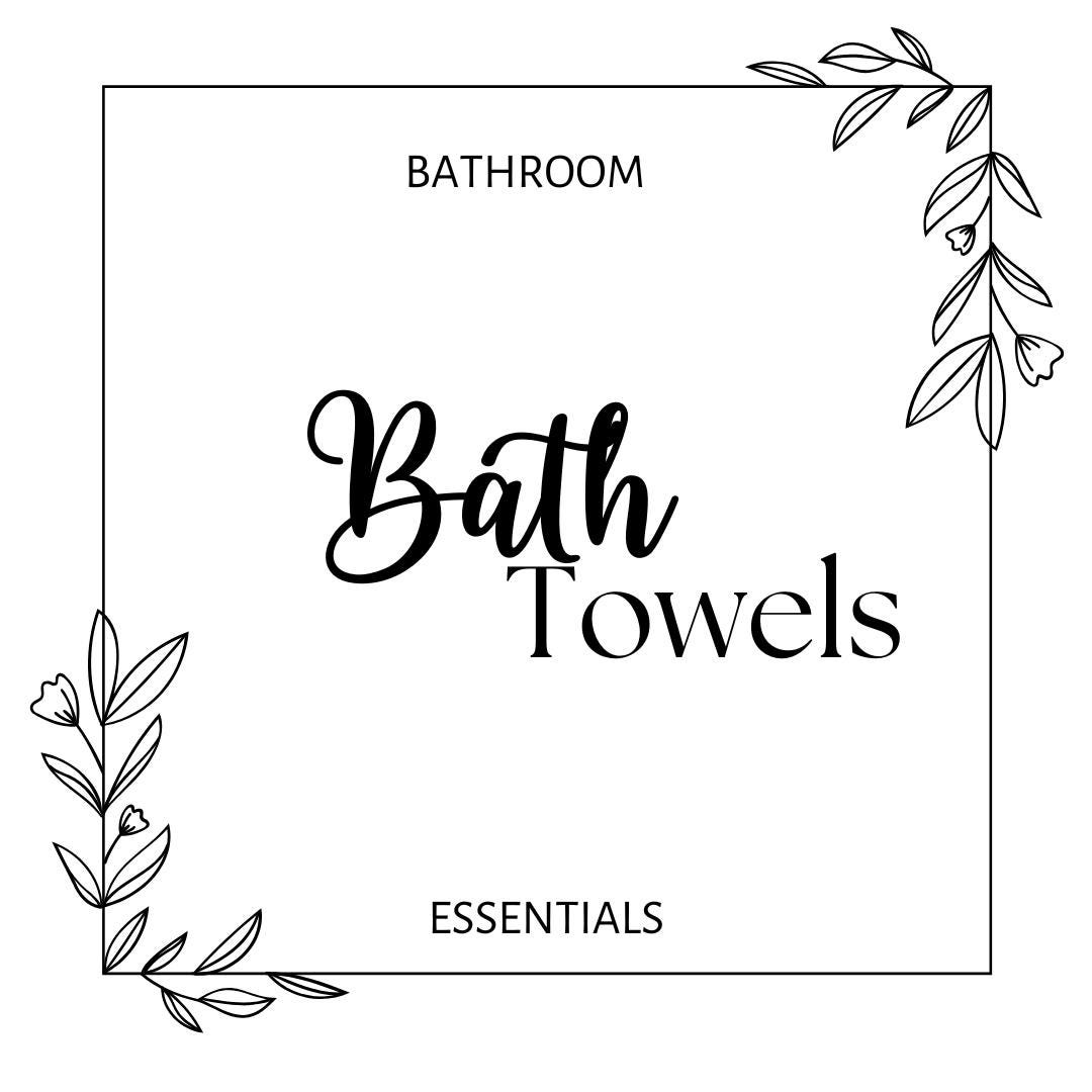 Essential Bath Labels, Square, Canva Editable Digital Download - Etsy