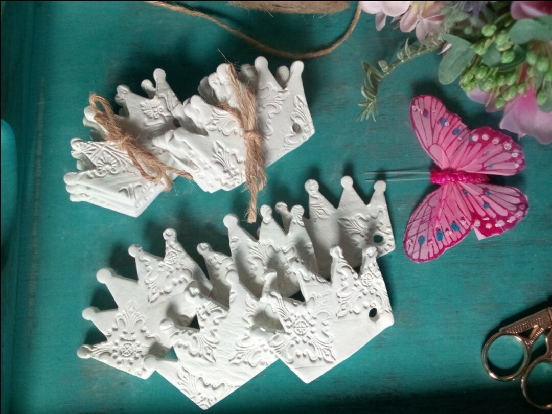 Scandinavian Style Clay Crown. Pack of 5. - Etsy