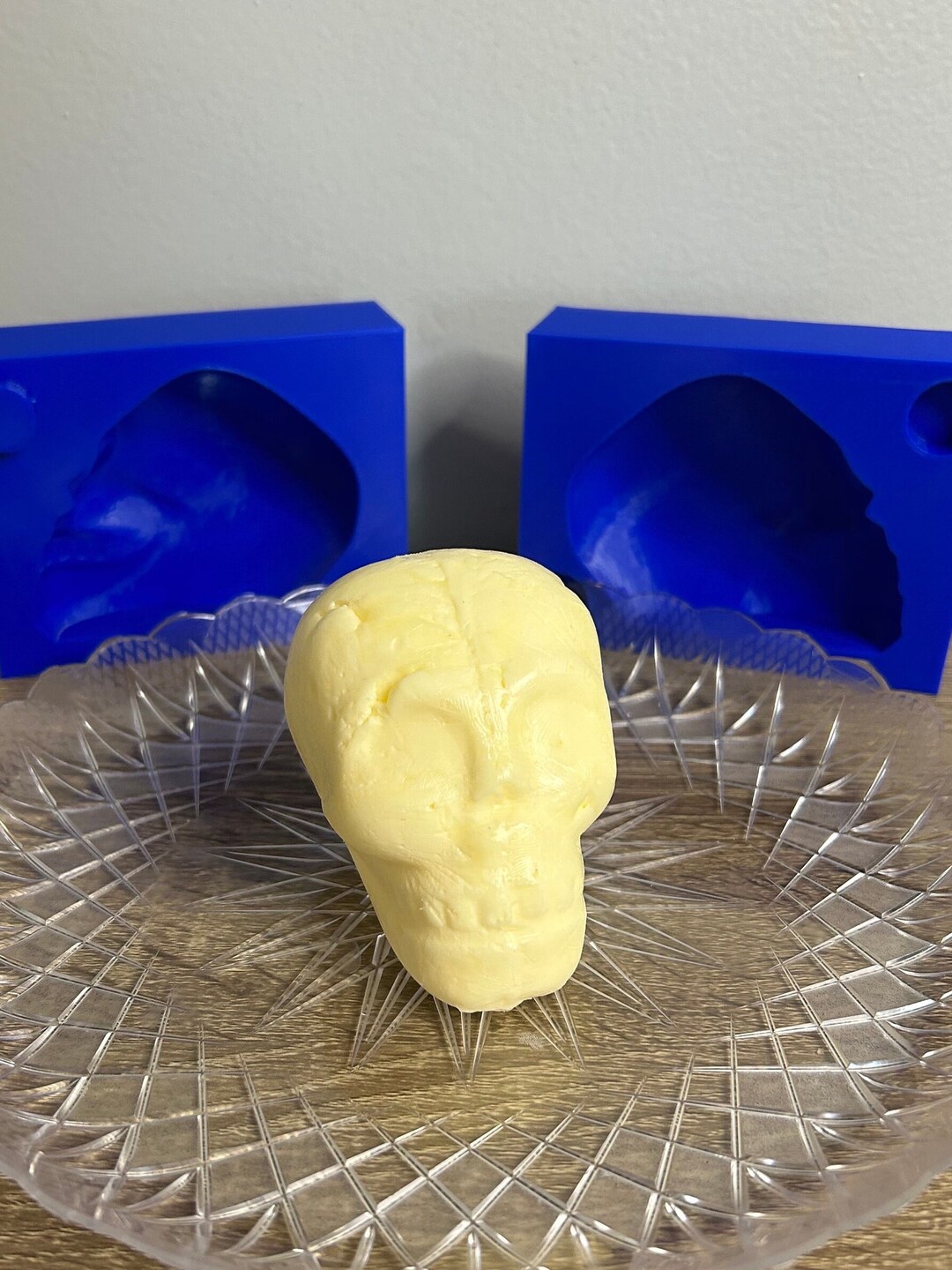 Large Skull Butter Mold 3D Printed - Etsy