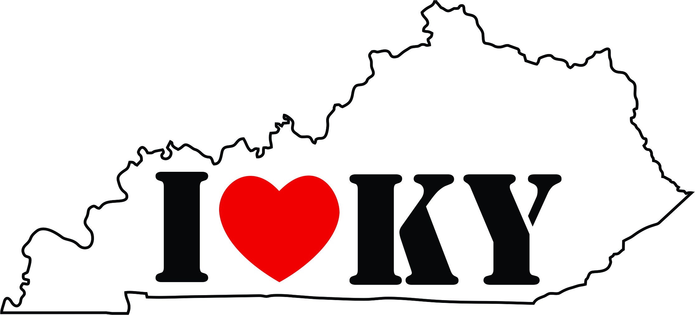 I Love Ky Svg - Etsy