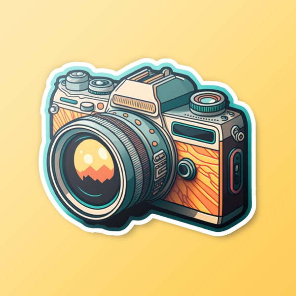 Camera Stickers - Etsy