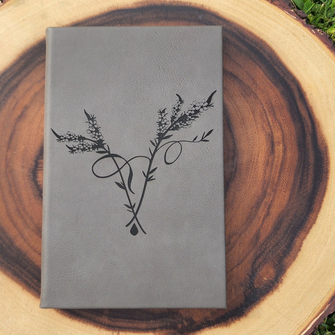 Vervain Symbol, TVD Inspired, Customizable Diary or Autograph Book - Etsy