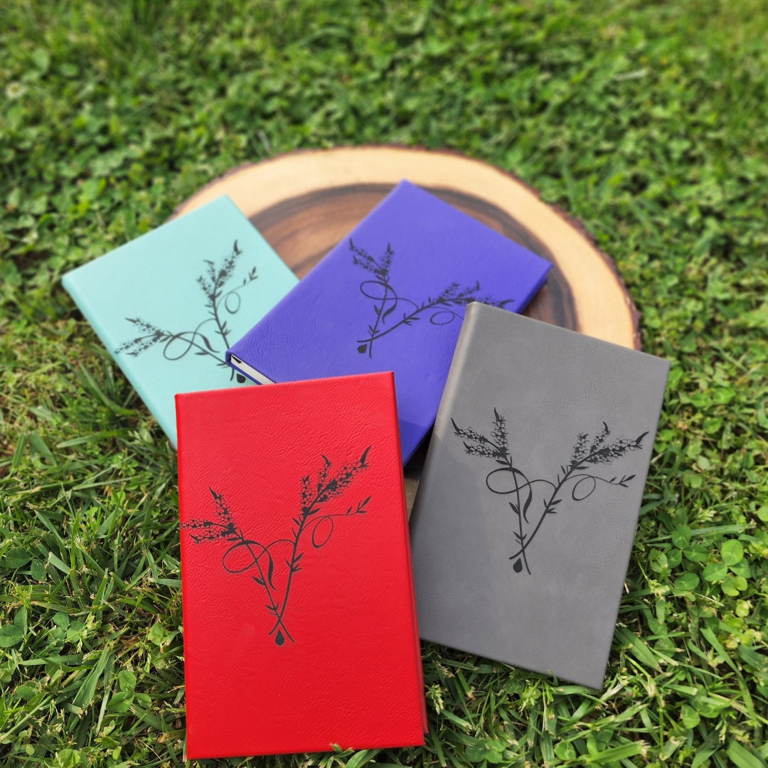 Vervain Symbol, TVD Inspired, Customizable Diary or Autograph Book - Etsy