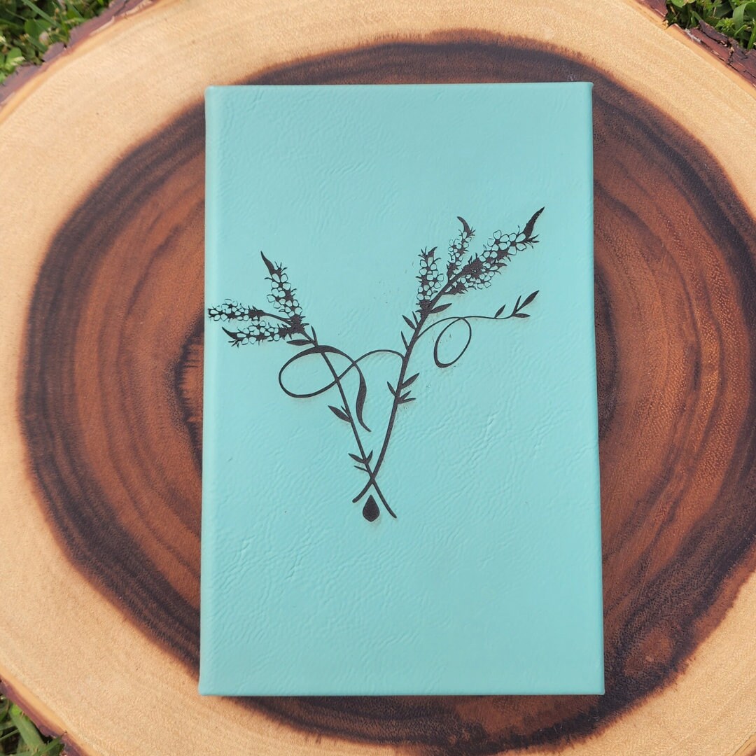 Vervain Symbol, TVD Inspired, Customizable Diary or Autograph Book - Etsy