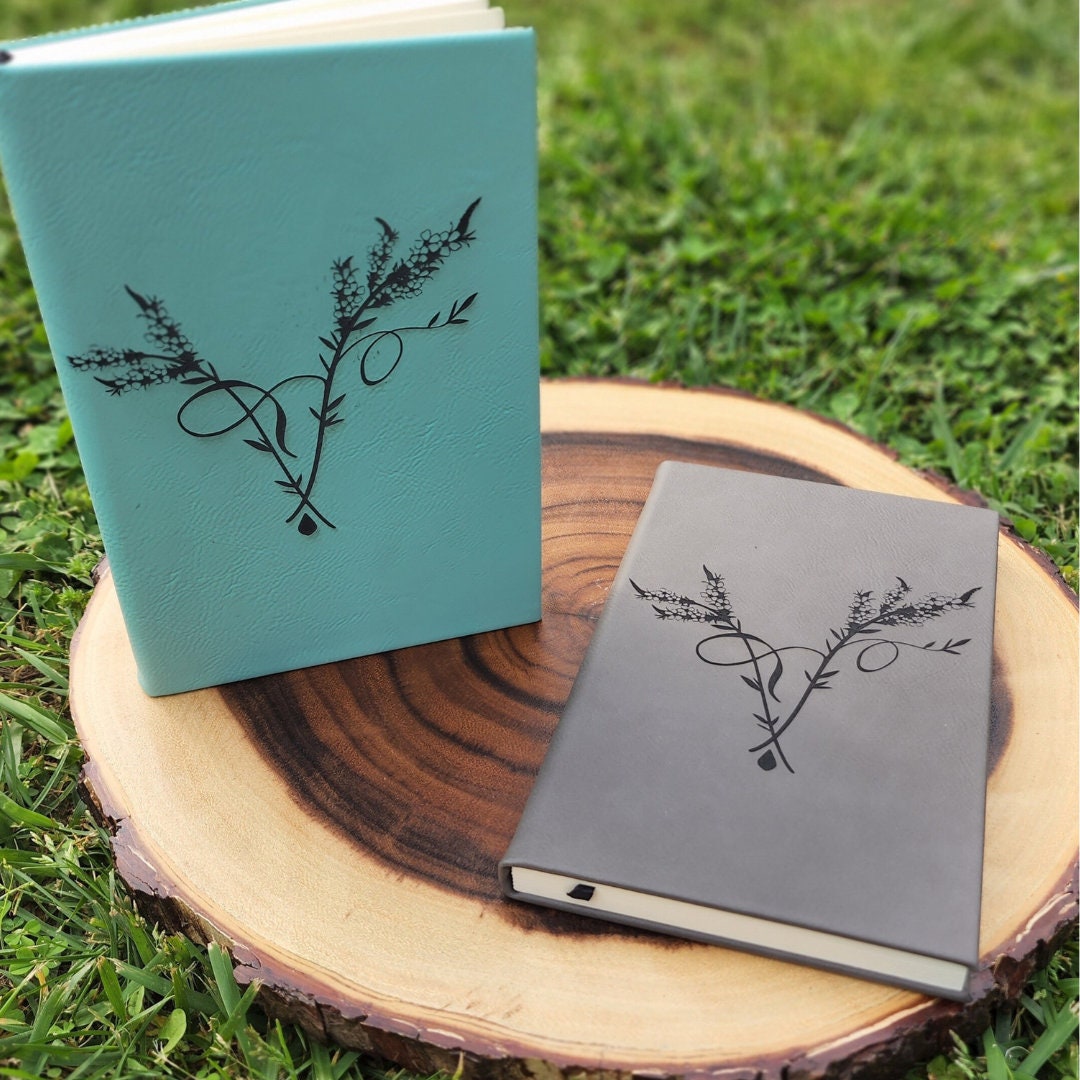 Vervain Symbol, TVD Inspired, Customizable Diary or Autograph Book - Etsy