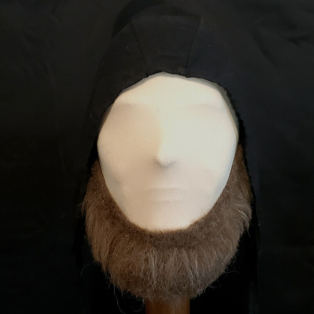 Short Trimmed Beard Hairpiece, Natural Brown Color, Ideal for Theater ...