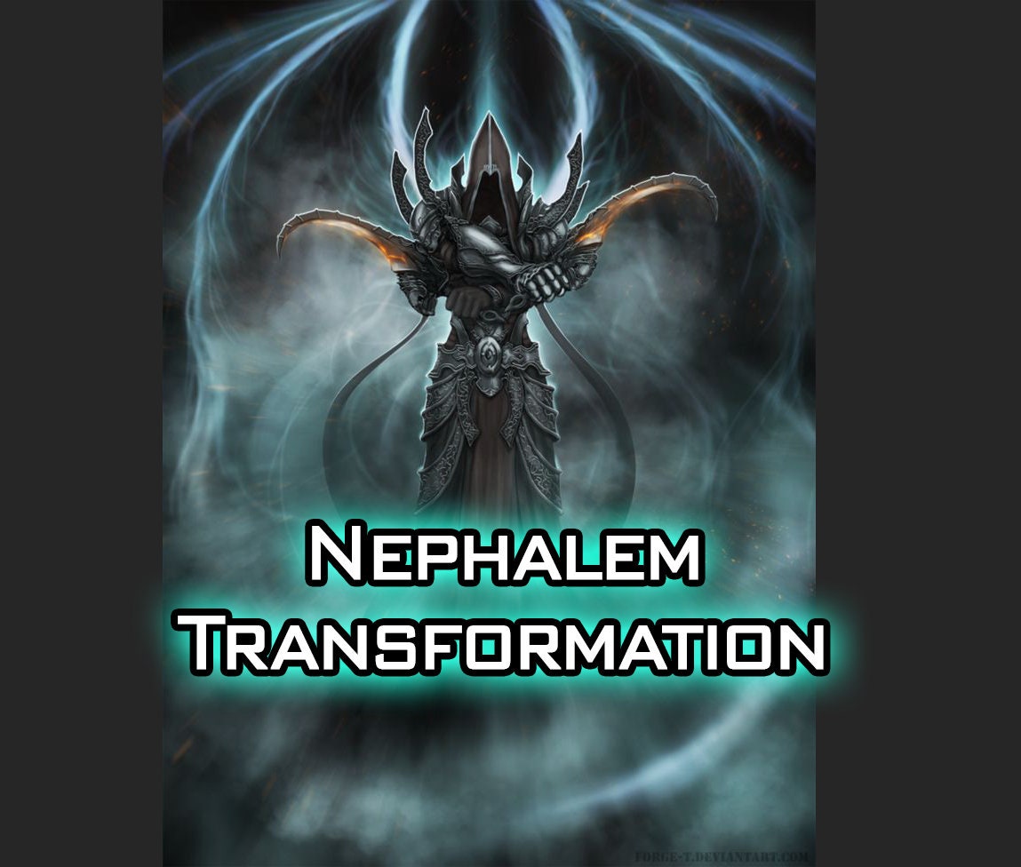 Nephalem Transformation Nephalem Half Angel Half Demon - Etsy