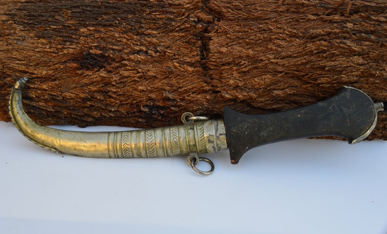 Sword Islamic Yemeni Khanjar Handmade Berber Curved Khanjar Dagger ...
