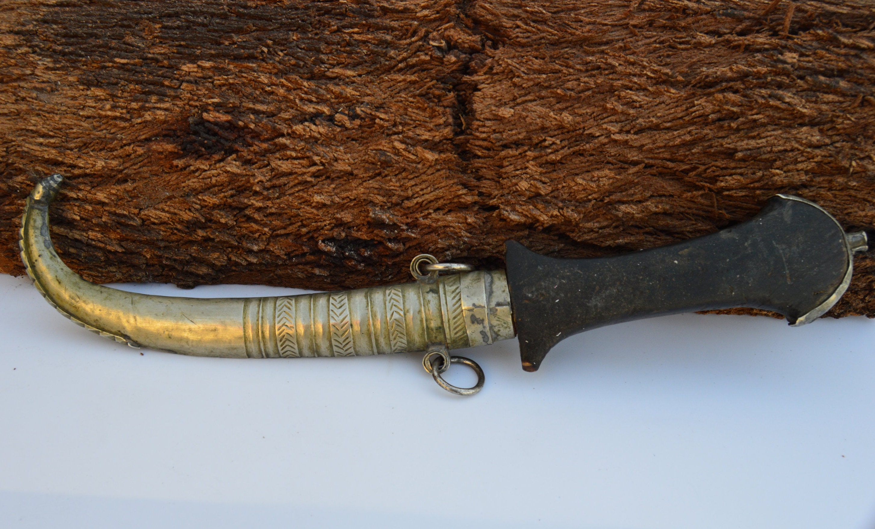 Sword Islamic Yemeni Khanjar Handmade Berber Curved Khanjar Dagger ...
