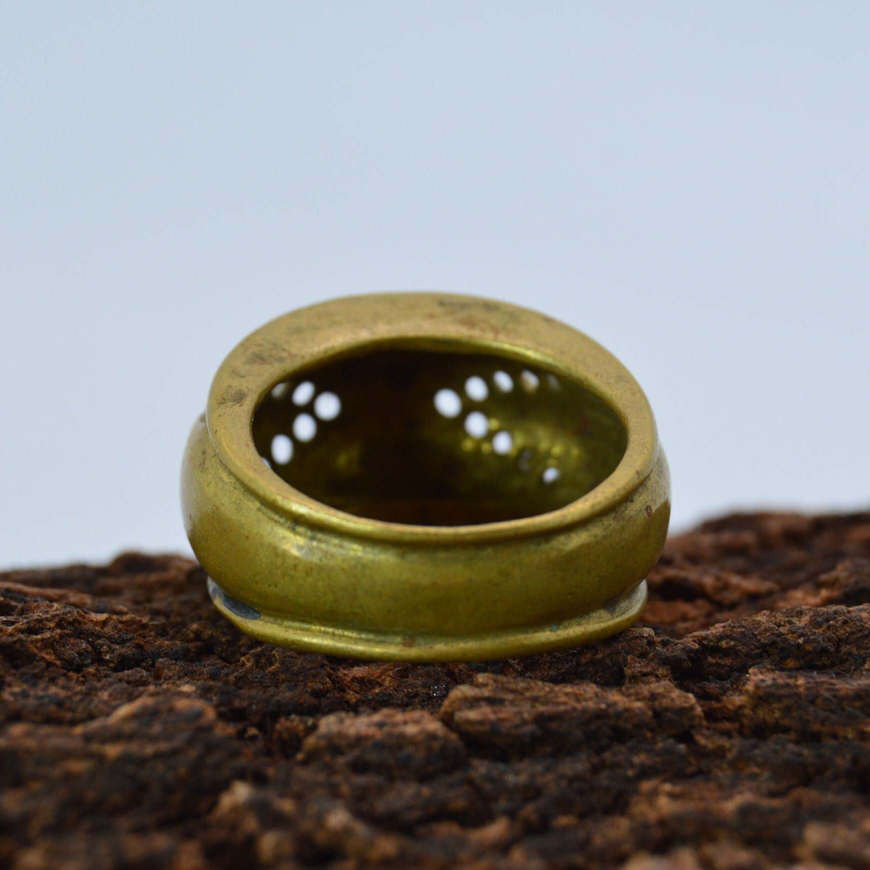 Vintage Bronze Handmade Rare Ancient Antique Bronze RING Ethnic Berber ...