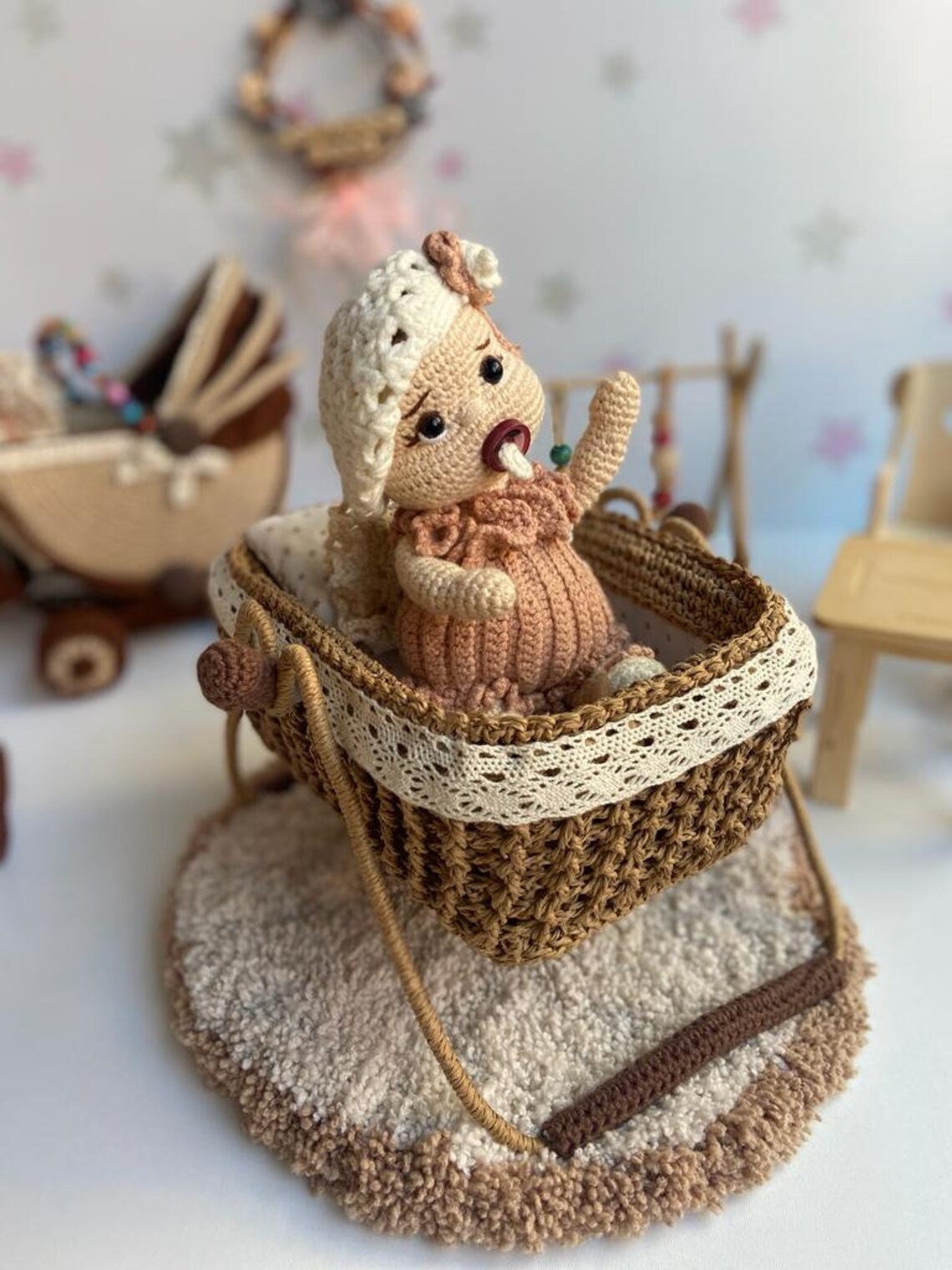 Lara Baby Set Doll, Amigurumi Pattern, PDF in English With 122 ...