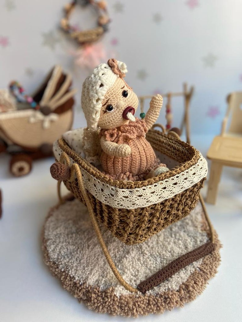 Lara Baby Set Doll, Amigurumi Pattern, PDF in English With 122 ...