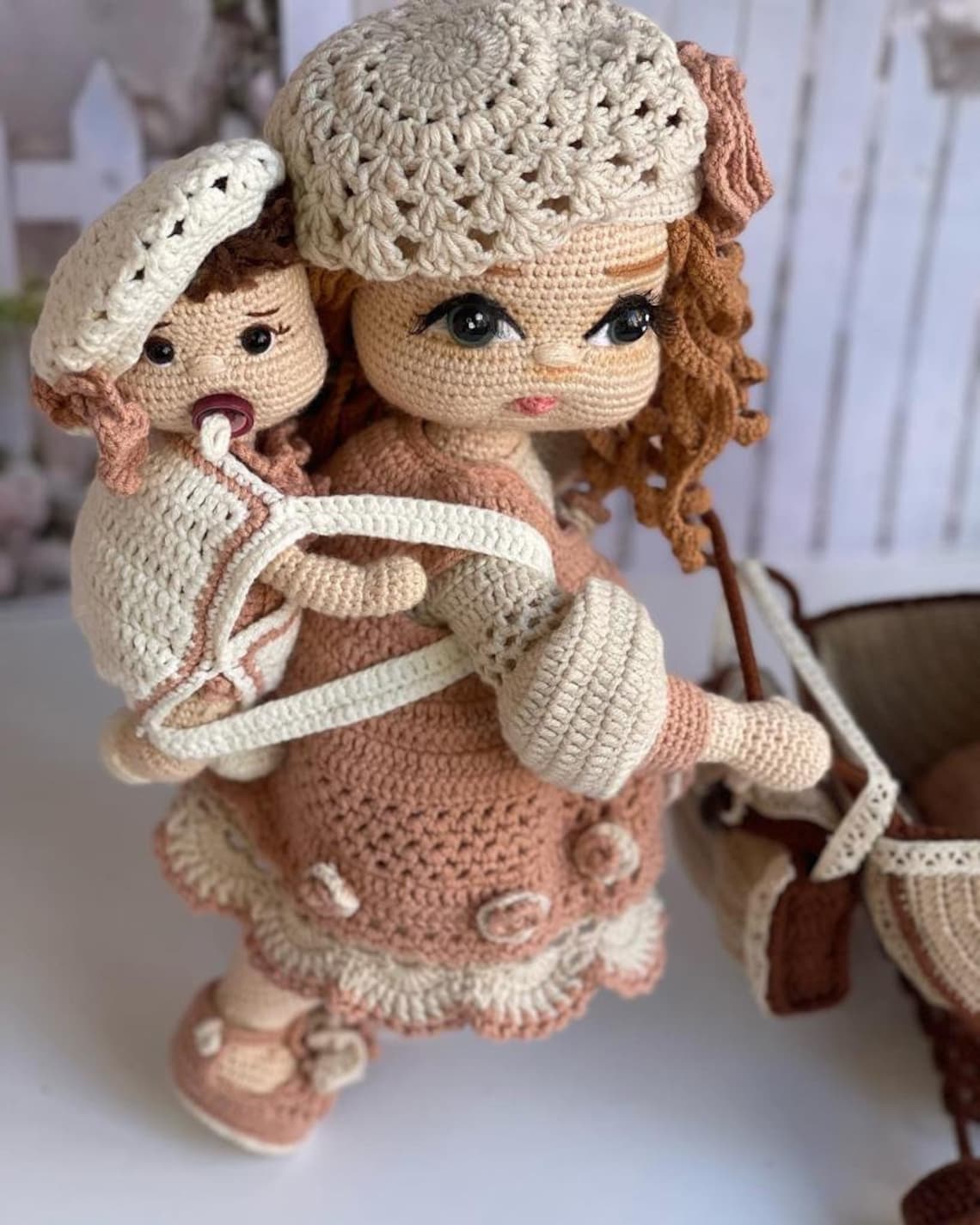 Lara Baby Set Doll, Amigurumi Pattern, PDF in English With 122 ...