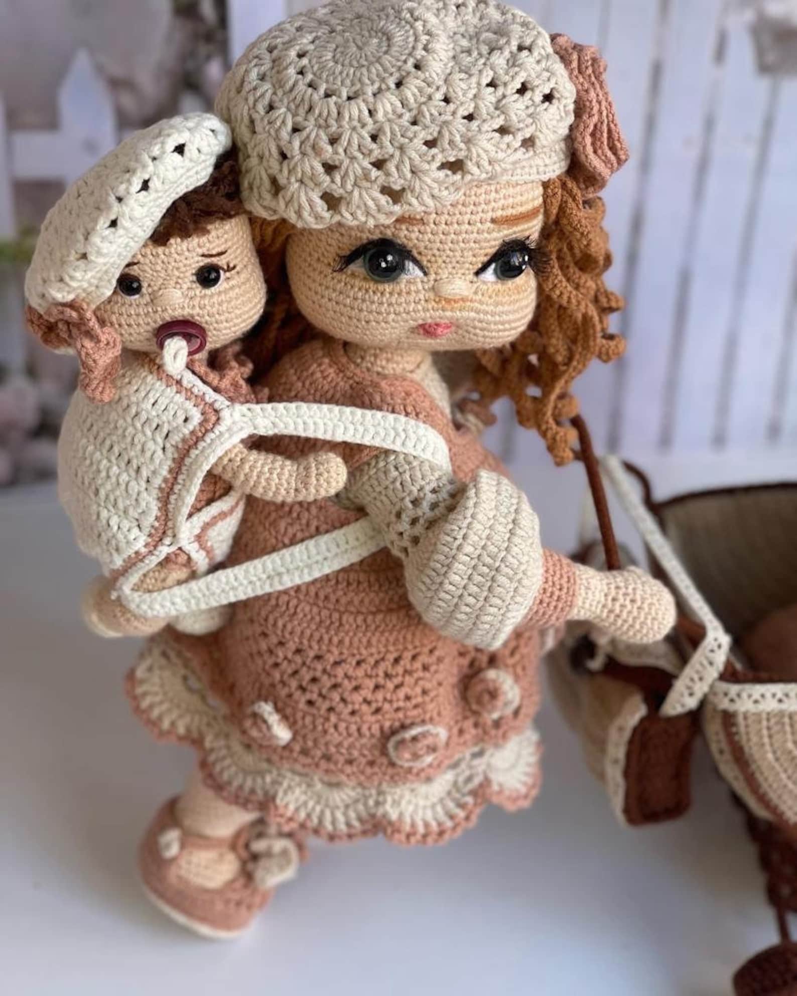 Lara Baby Set Doll, Amigurumi Pattern, PDF in English With 122 ...