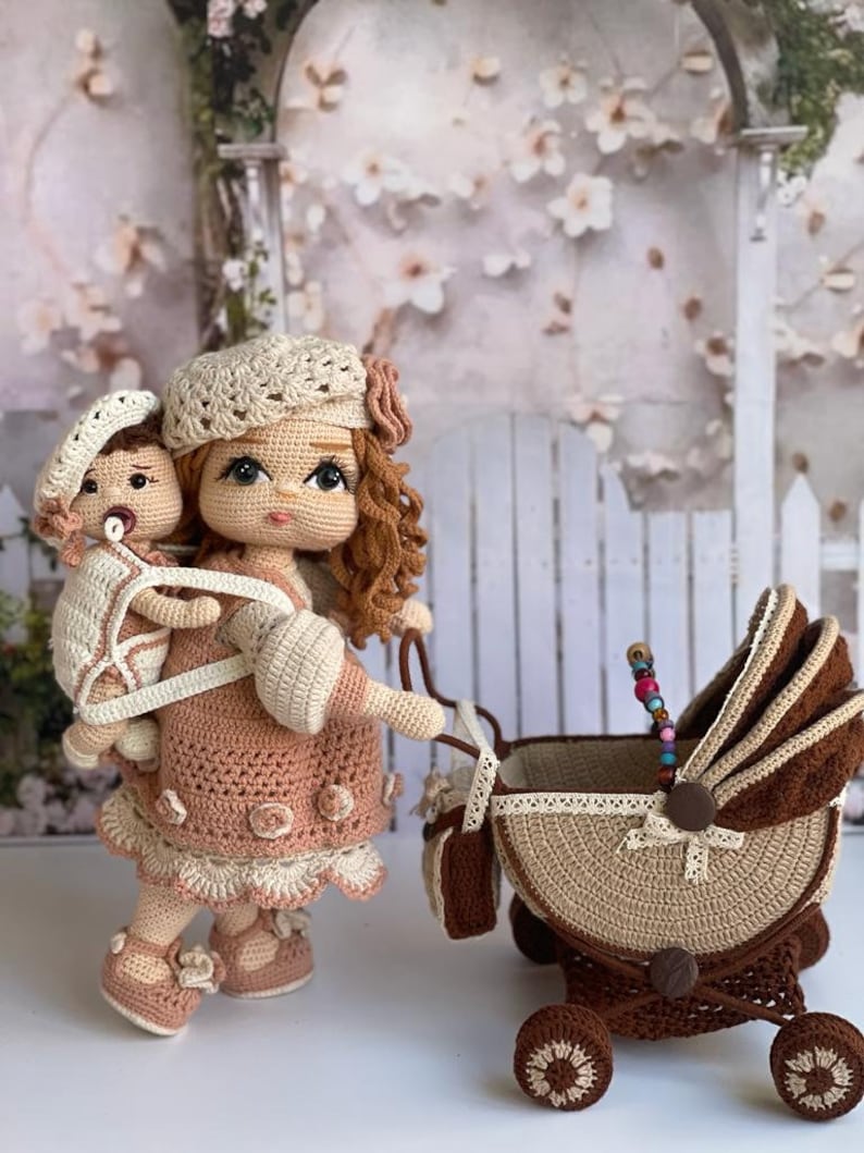 Lara Baby Set Doll, Amigurumi Pattern, PDF in English With 122 ...