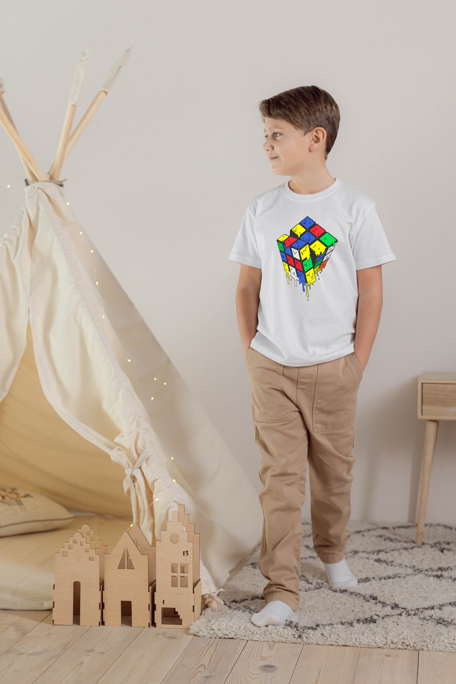 DRIPPING COLORS Rubik's Cube Sublimation PNG Design, Digital Download ...