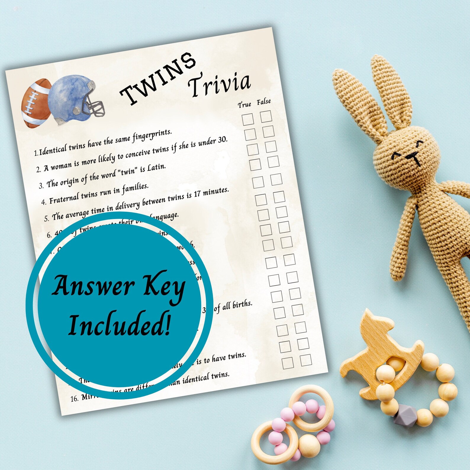 Twins Trivia, Sports Baby Shower, Twins Trivia Game Printable, Football ...