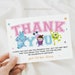 Monster Inc Thank You Card Template, Monster Inc Birthday Thank You ...