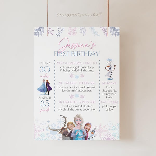 Frozen Poster - Etsy