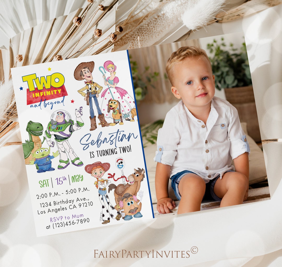 Toy Story Birthday Invitation Template: Editable Party Invite (digital ...