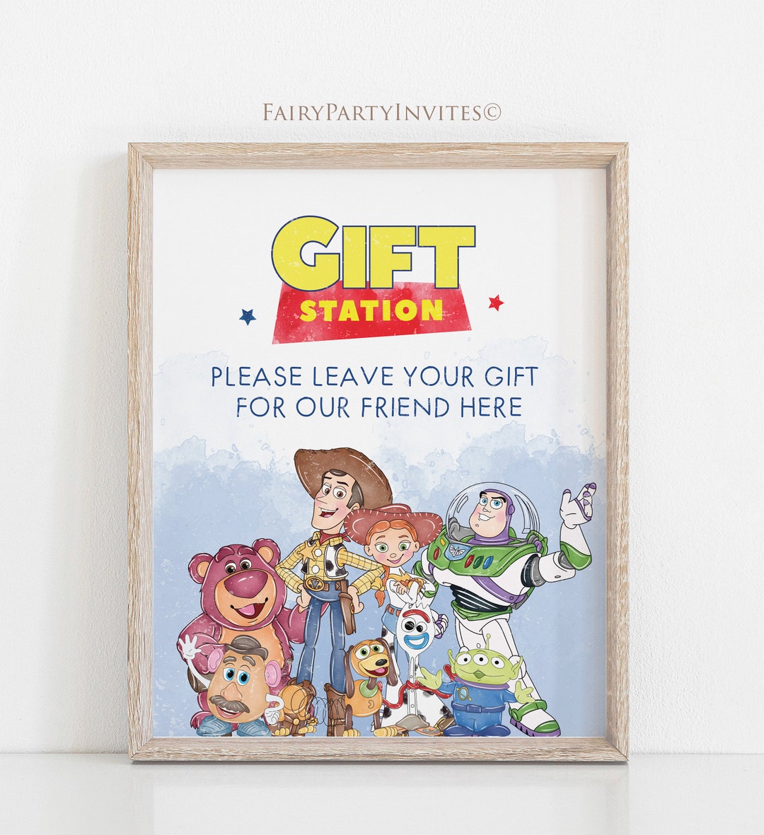 Toy Story Birthday Party Table Sign, Toy Story Party Favor Treat Sign ...