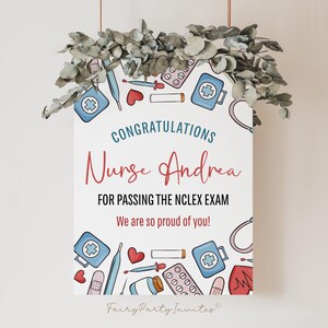 Registered Nurse Welcome Banner, Nurse Welcome Sign, Nurse Printable ...