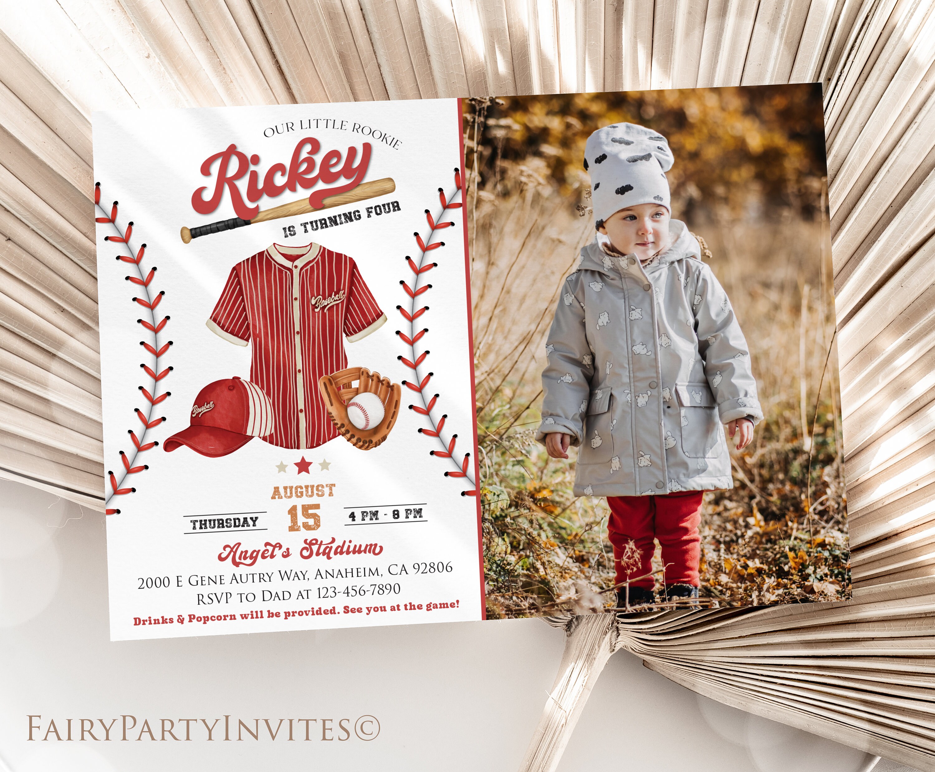 Baseball Birthday Invitation Template Baseball Invitation - Etsy