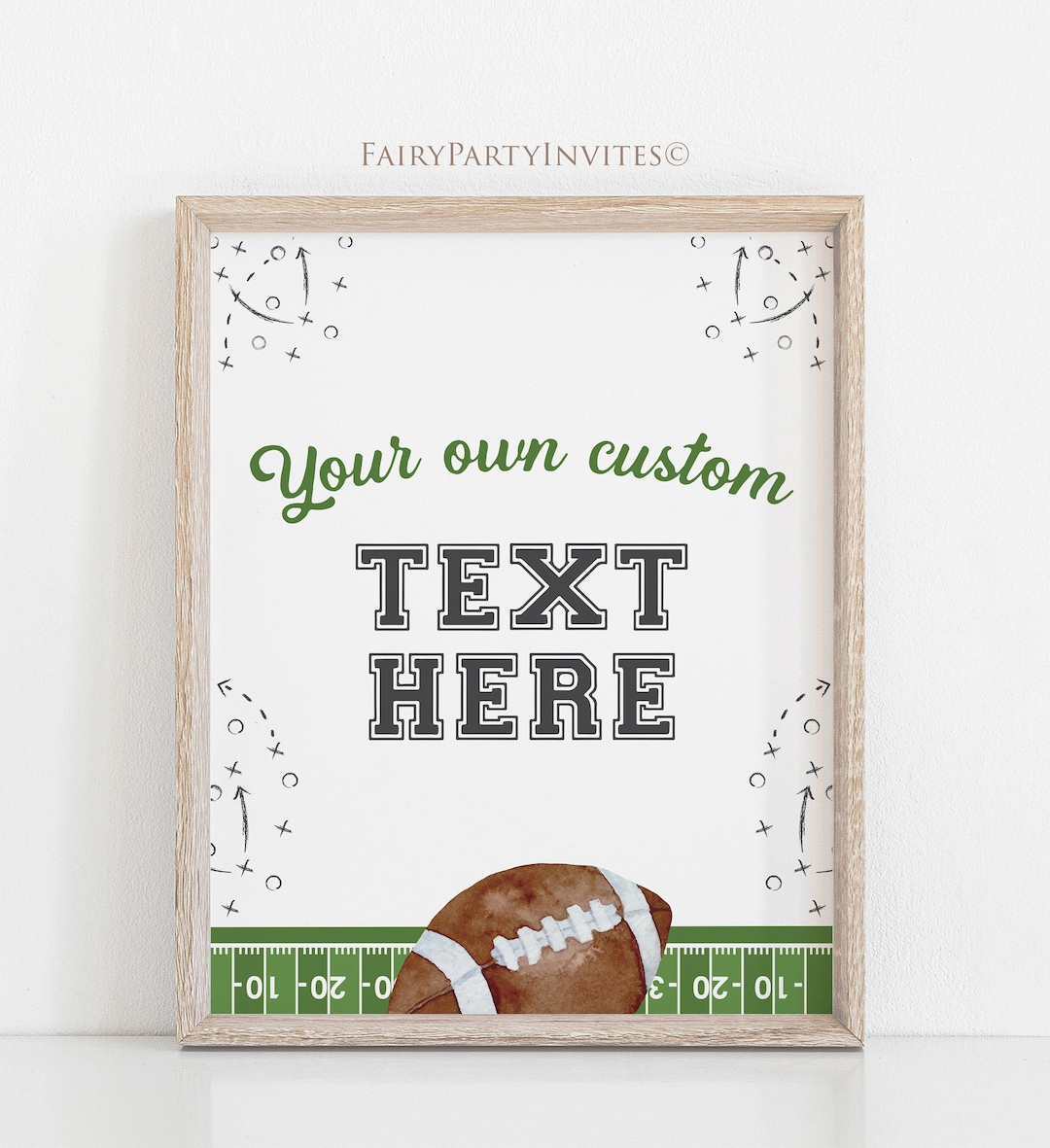 Football Birthday Party Table Sign: Toy Story Theme (digital Download ...
