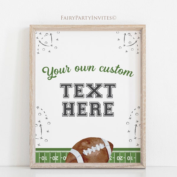 Football Signs - Etsy