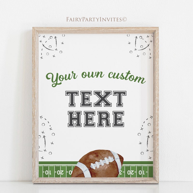 Football Party - Etsy