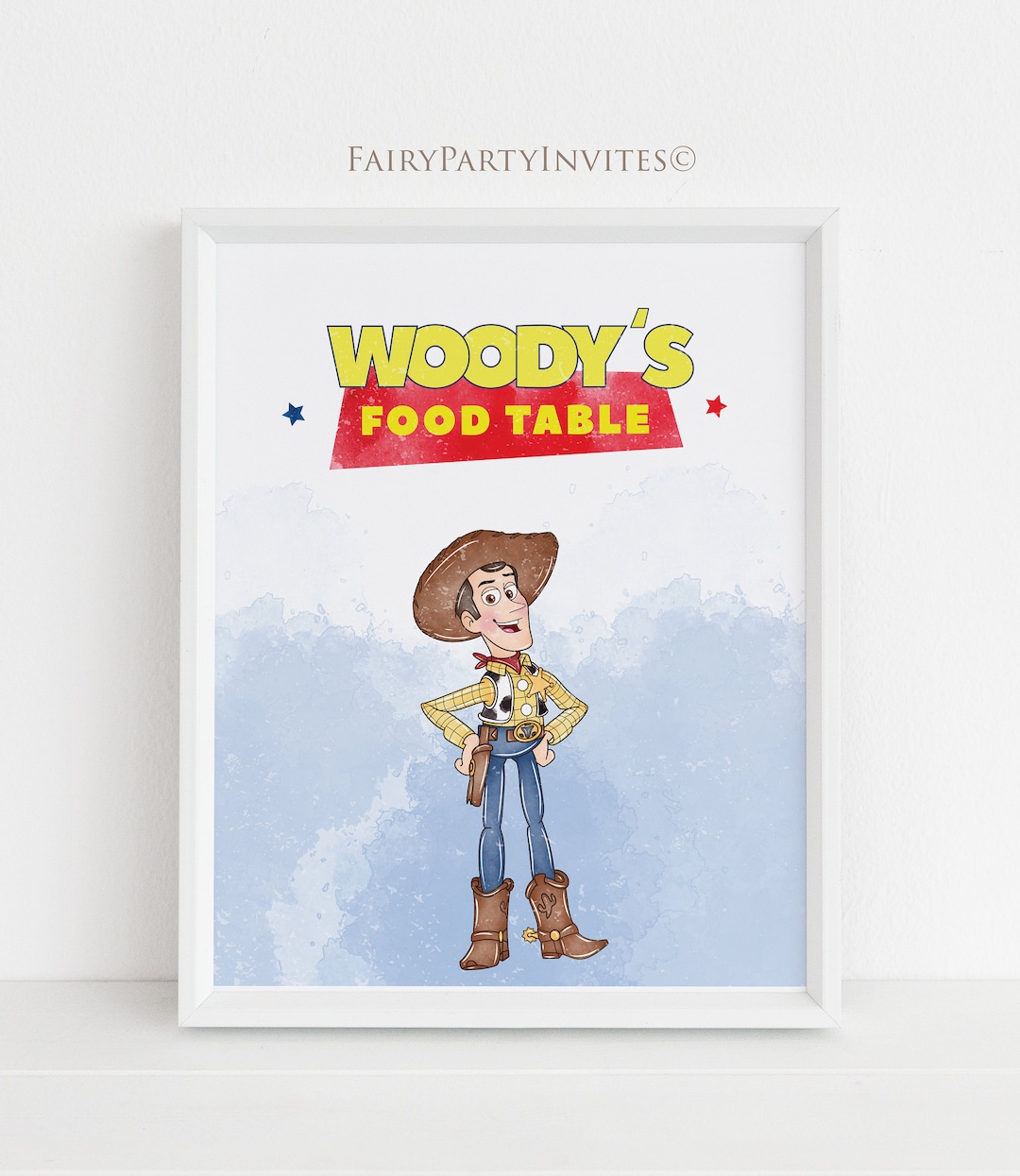 Toy Story Birthday Party Table Sign, Toy Story Party Favor Treat Sign ...