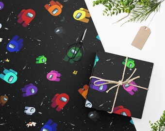 Among Us Gift Wrapping Paper - Etsy