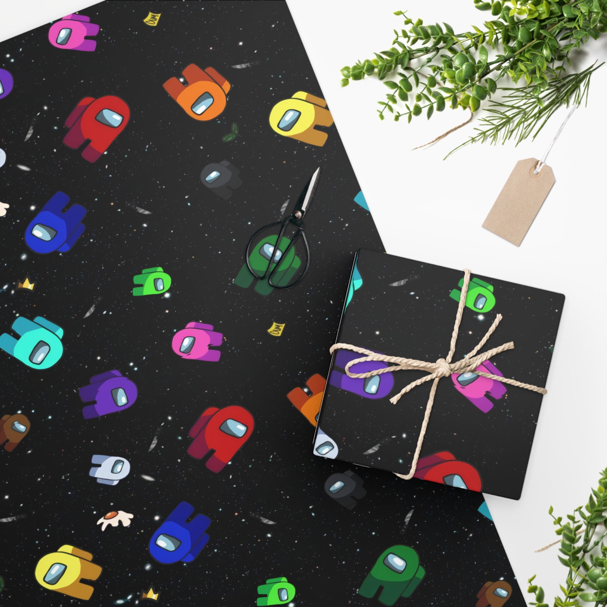 Among Us Gift Paper - Etsy
