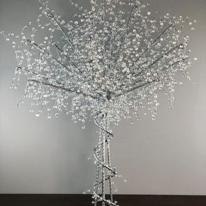 Ships From Houston | 2 Pack 34" LED Crystal Tree Lights, Wedding ...