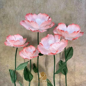 Self Standing Paper Flowers - Standing Paper Flowers - Giant Paper ...