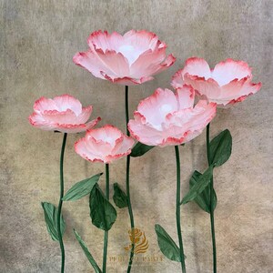 Self Standing Paper Flowers - Standing Paper Flowers - Giant Paper ...