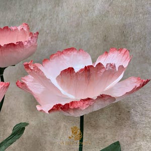 Self Standing Paper Flowers - Standing Paper Flowers - Giant Paper ...