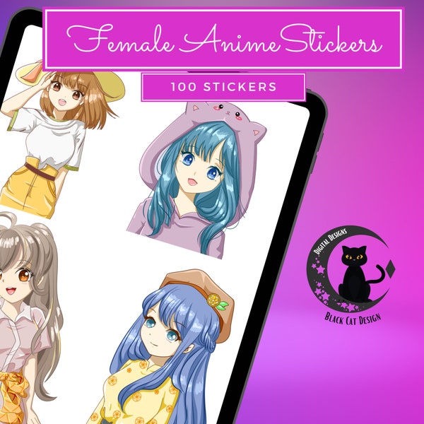 Anime Icon Sticker - Etsy