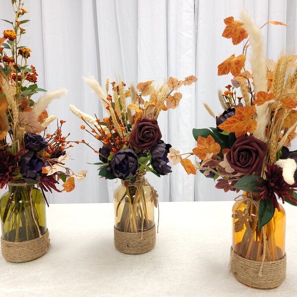 Burlap Mason Jar - Etsy