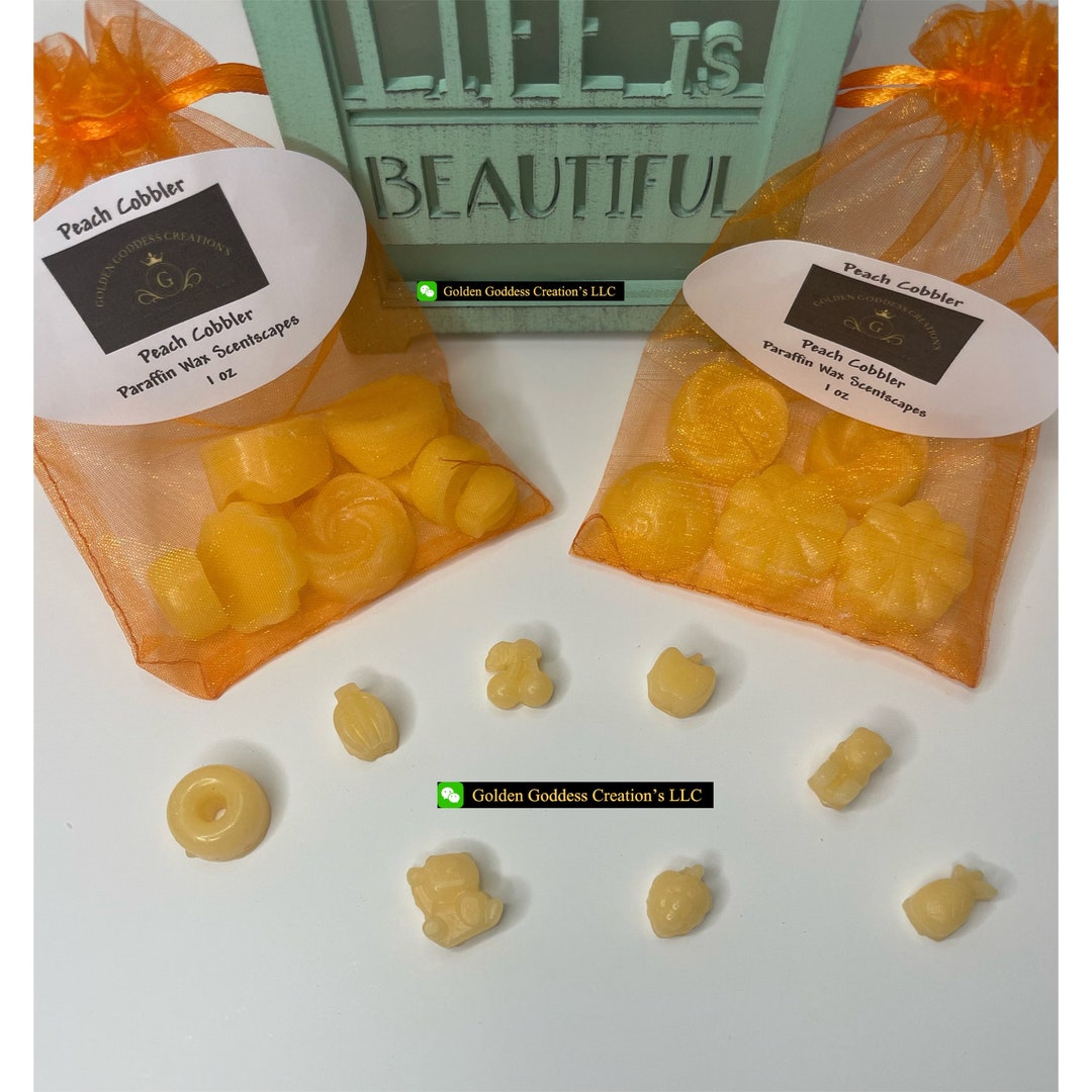 STRONG SCENTED Goddess Delight Scentscape 1 & 4 Oz. Peach Cobbler ...