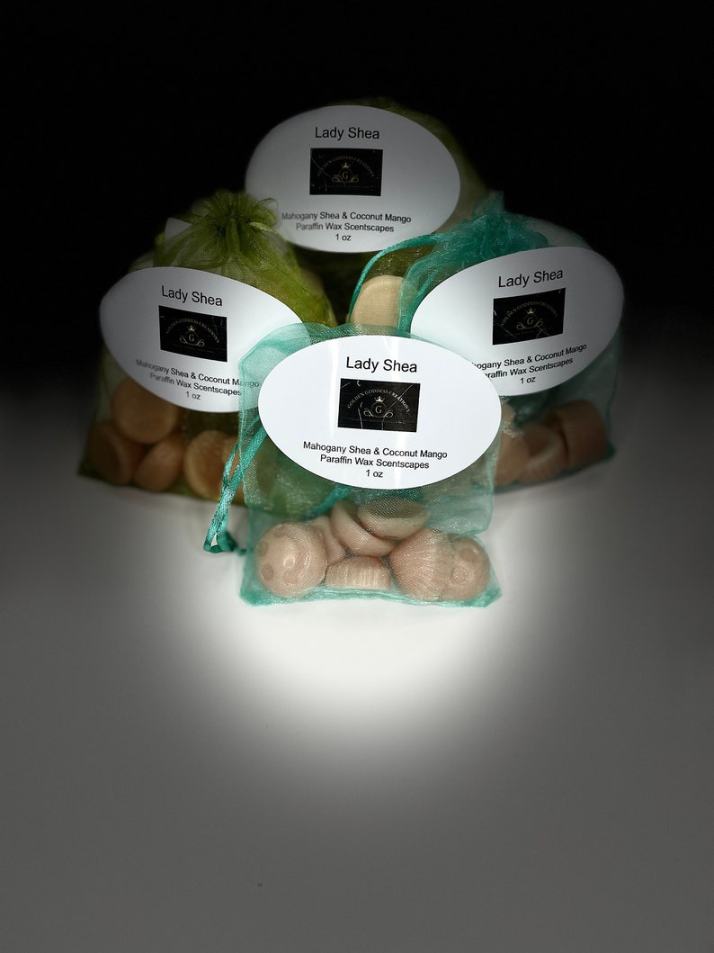 STRONG SCENTED Lady Shea Scentscape 1 and 4 Oz. Mahogany Shea, Mango ...