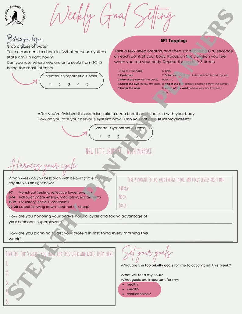 60-day Transformation Planner - Etsy