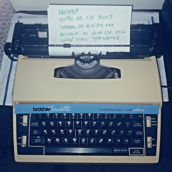 Electric Typewriter - Etsy