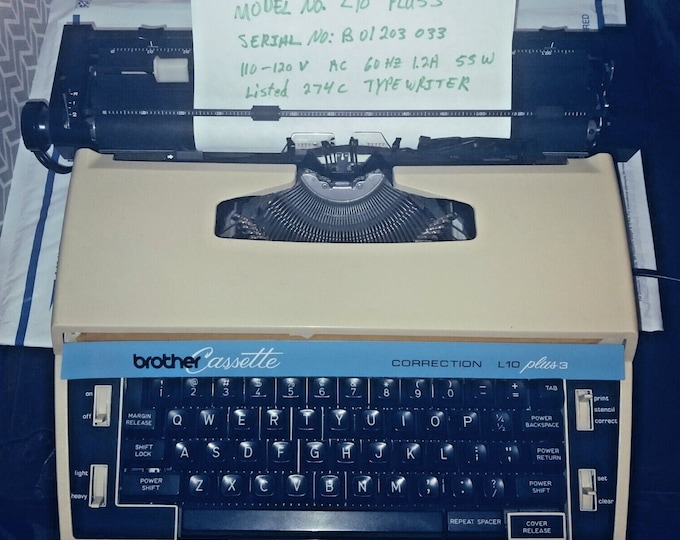 Vintage Brother Word Processor Model WP-80 WORKING CONDITION - Etsy