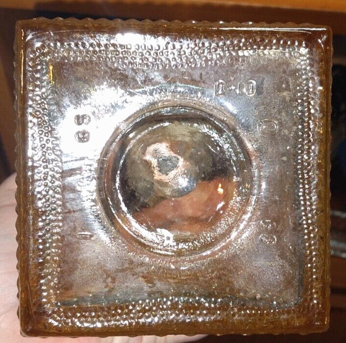 2 X Decanters Kentucky Whiskey Old Forester Marigold Diamond Cut Glass ...