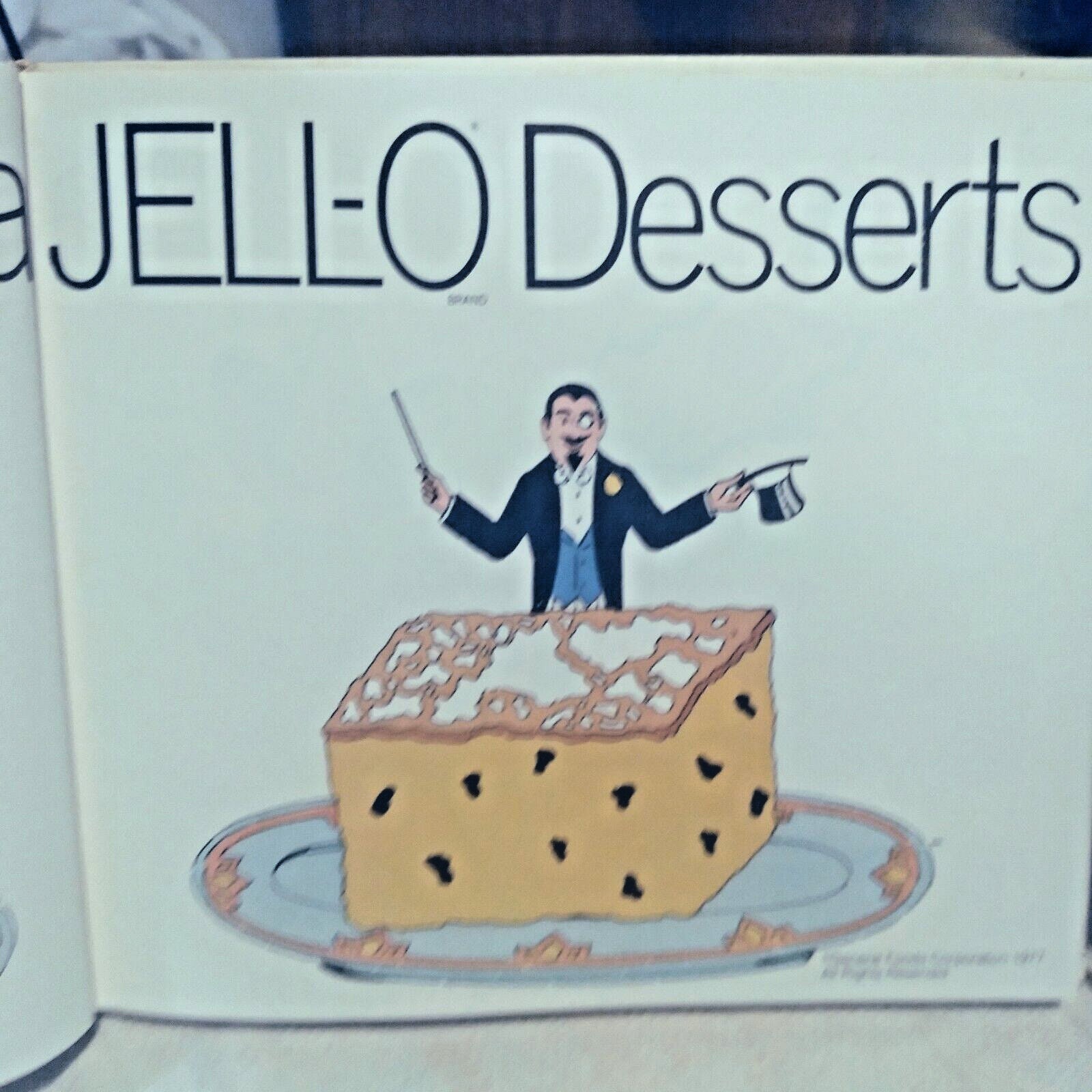 Amazing Magical JELLO Desserts Recipe Book Hardcover 1977 General Mills ...