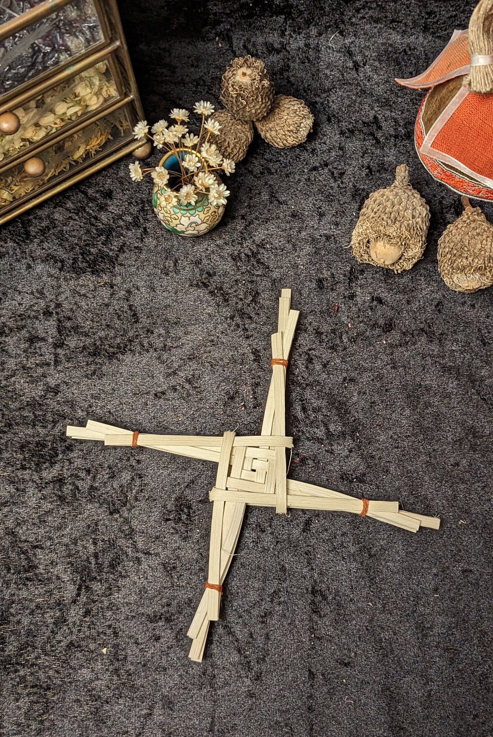 Handwoven Imbolc Brigid's Cross - Etsy