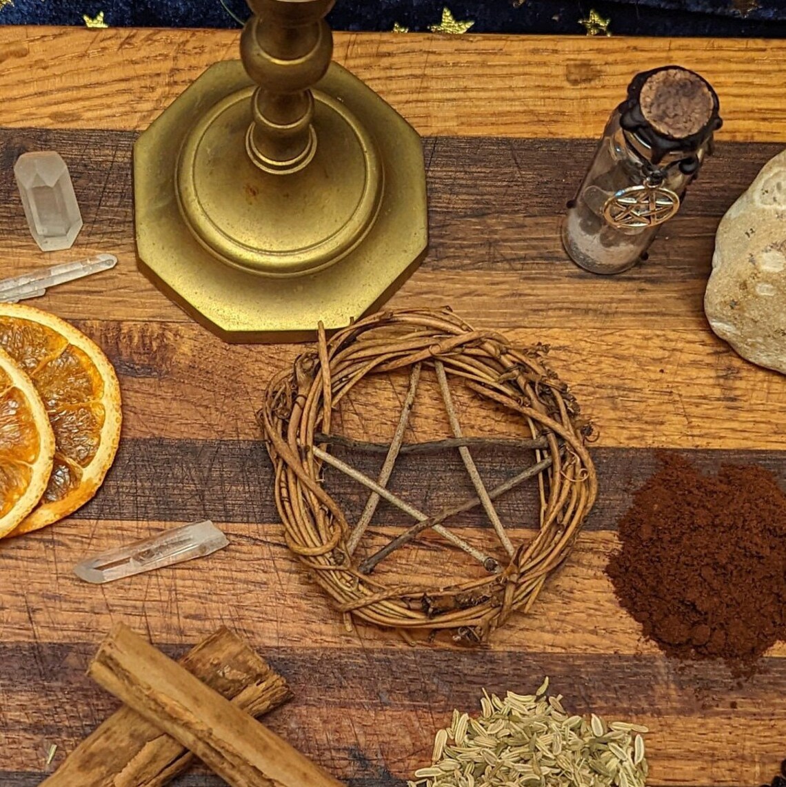 Handwoven Grapevine Pentacle - Etsy