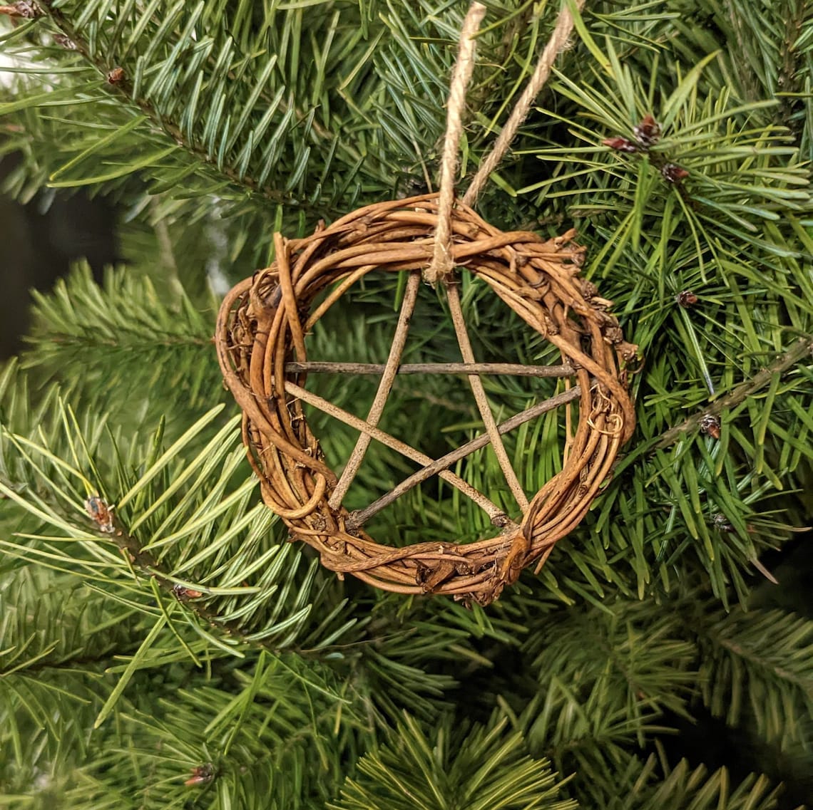 Handwoven Grapevine Pentacle - Etsy