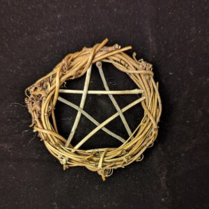 Handwoven Grapevine Pentacle - Etsy